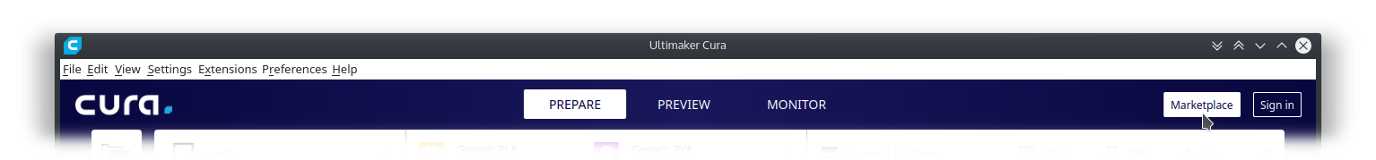 Guide: Plugin installation in Ultimaker Cura